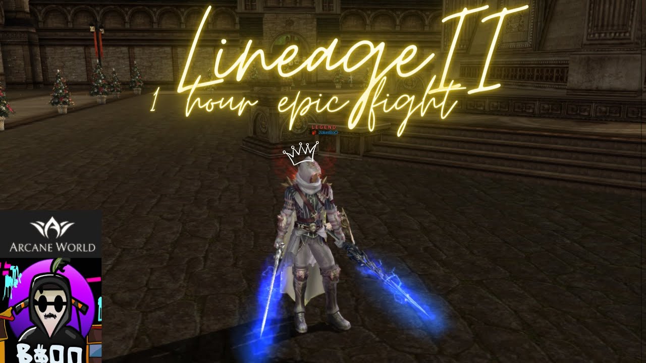 Lineage 2 Arcane World - 1 Hour Epic Fight - YouTube