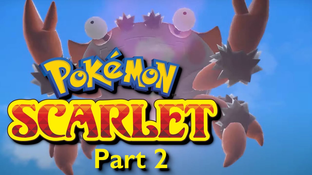 Pokemon Scarlet - Part 2 - Our Journey Begins in Full! - YouTube