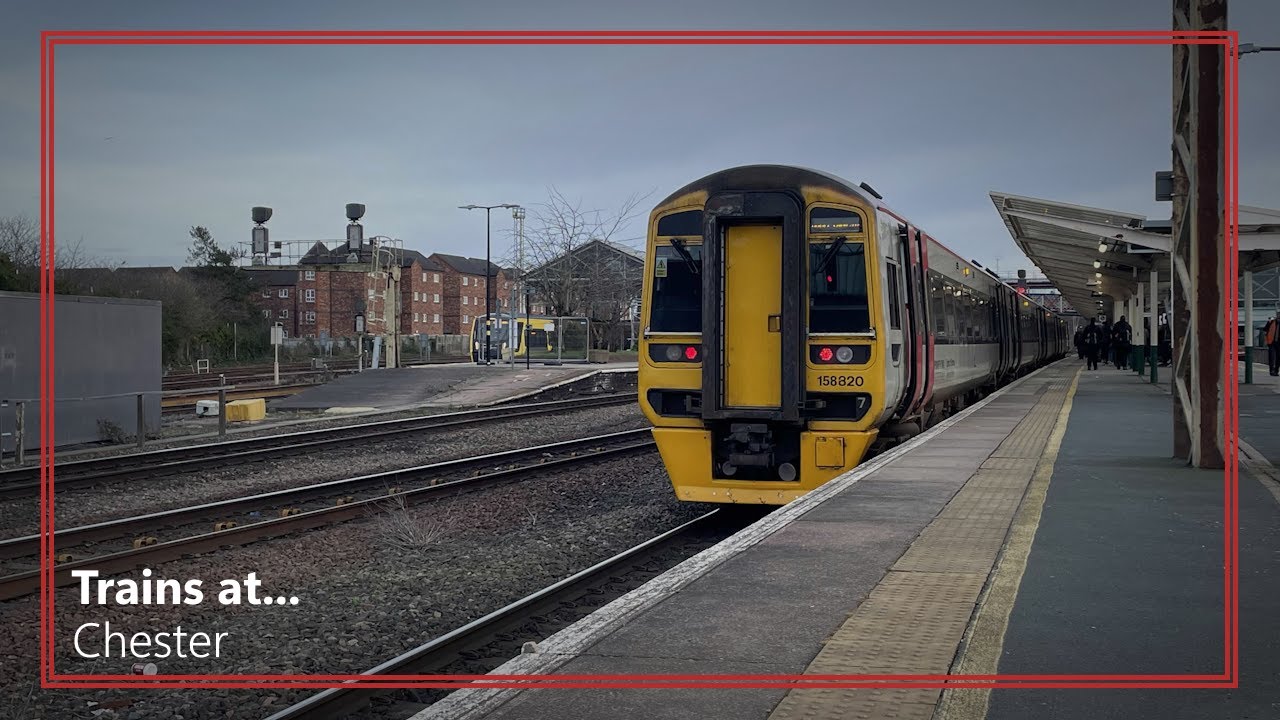 Trains at Chester - YouTube