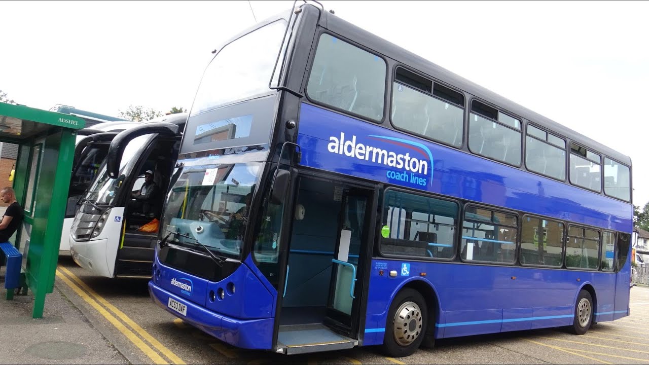 THRASH AC53 DAF VDL DB250 / East Lancs Myllennium Lowlander Aldermaston ...