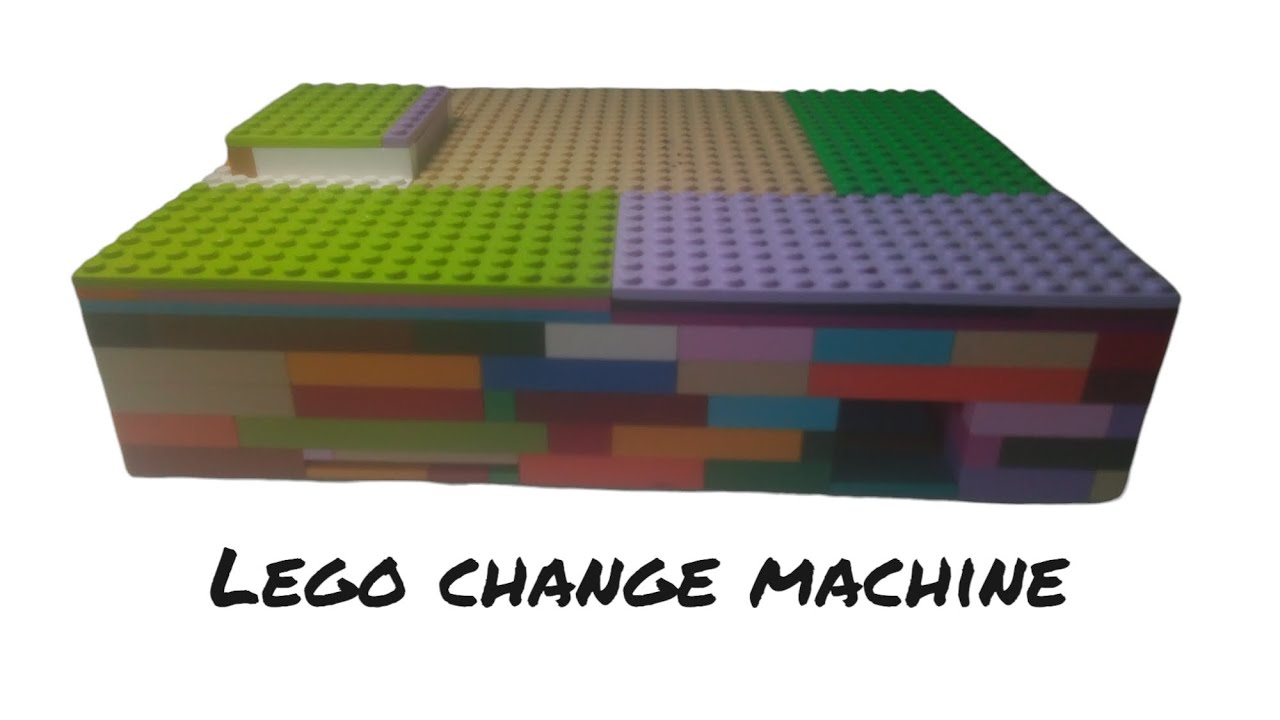 Lego mindstorms money changer machine - YouTube
