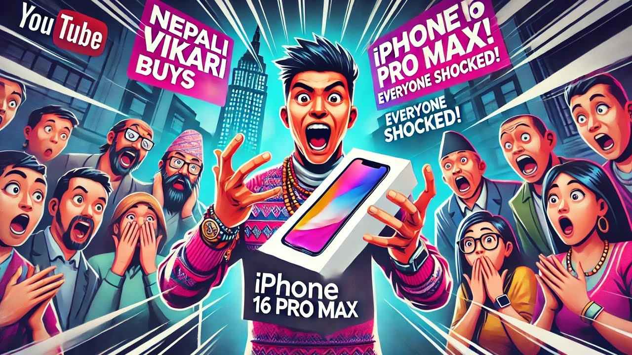 Nepali Vikari Buy iphone 16 pro Max | Everyone shocked | RN VLOGS - YouTube