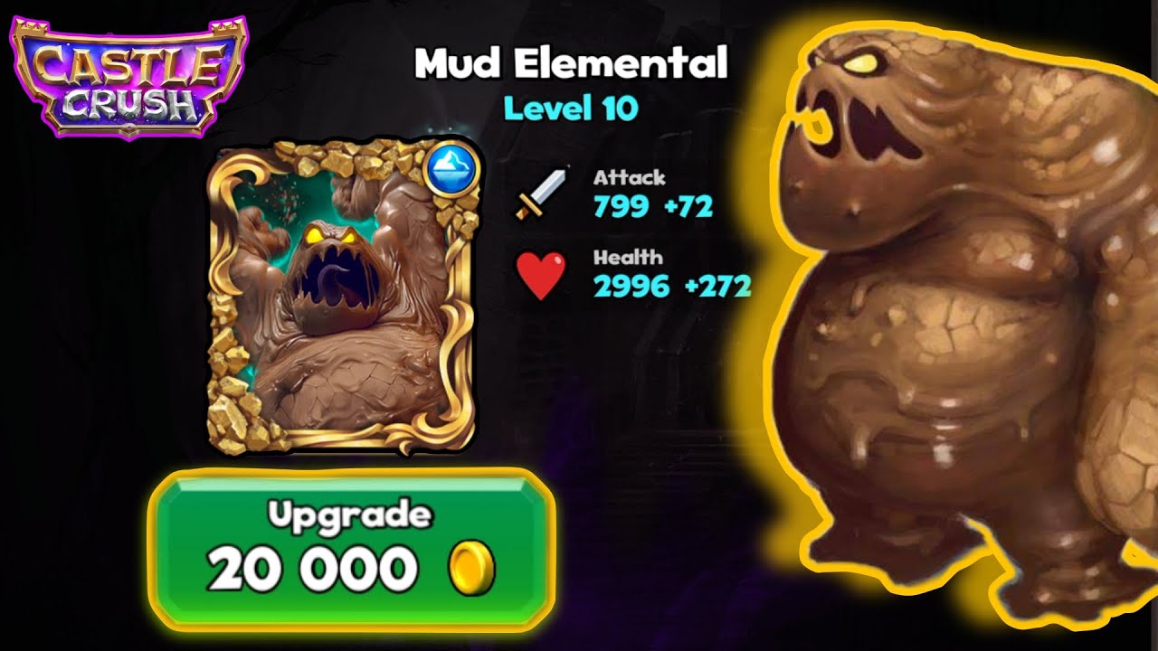 Mud Elemental Level 10 Forged 🔥 Castle Crush | Grand master | Castle ...