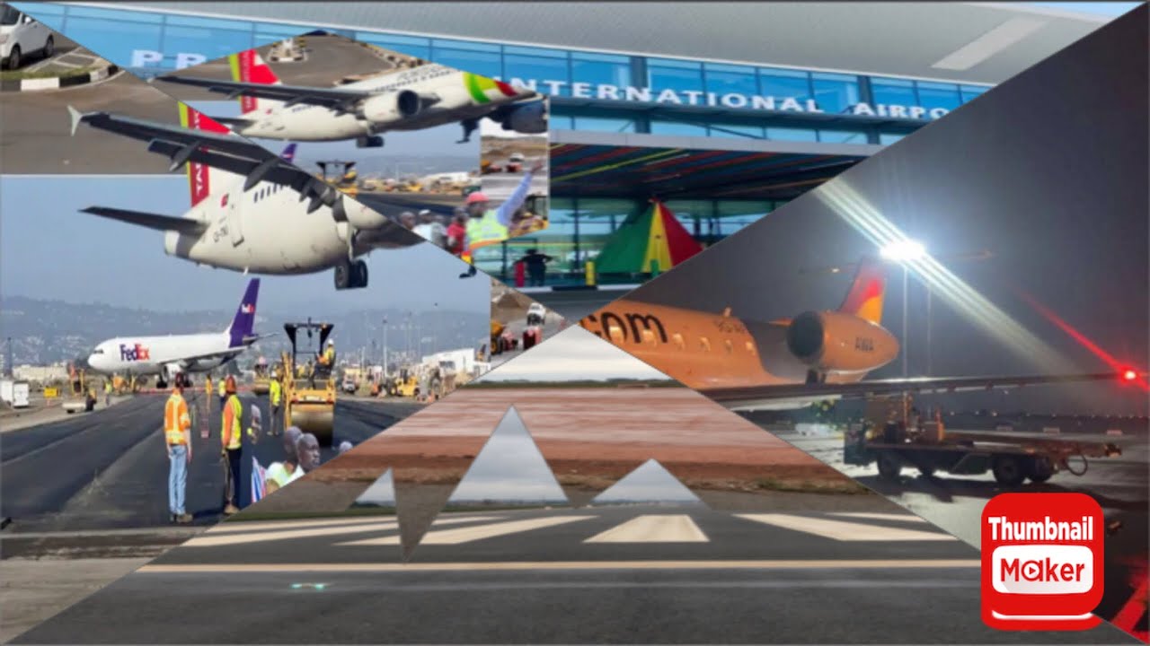 Prempeh 1 international airport Runway extension and the new taxiway ...