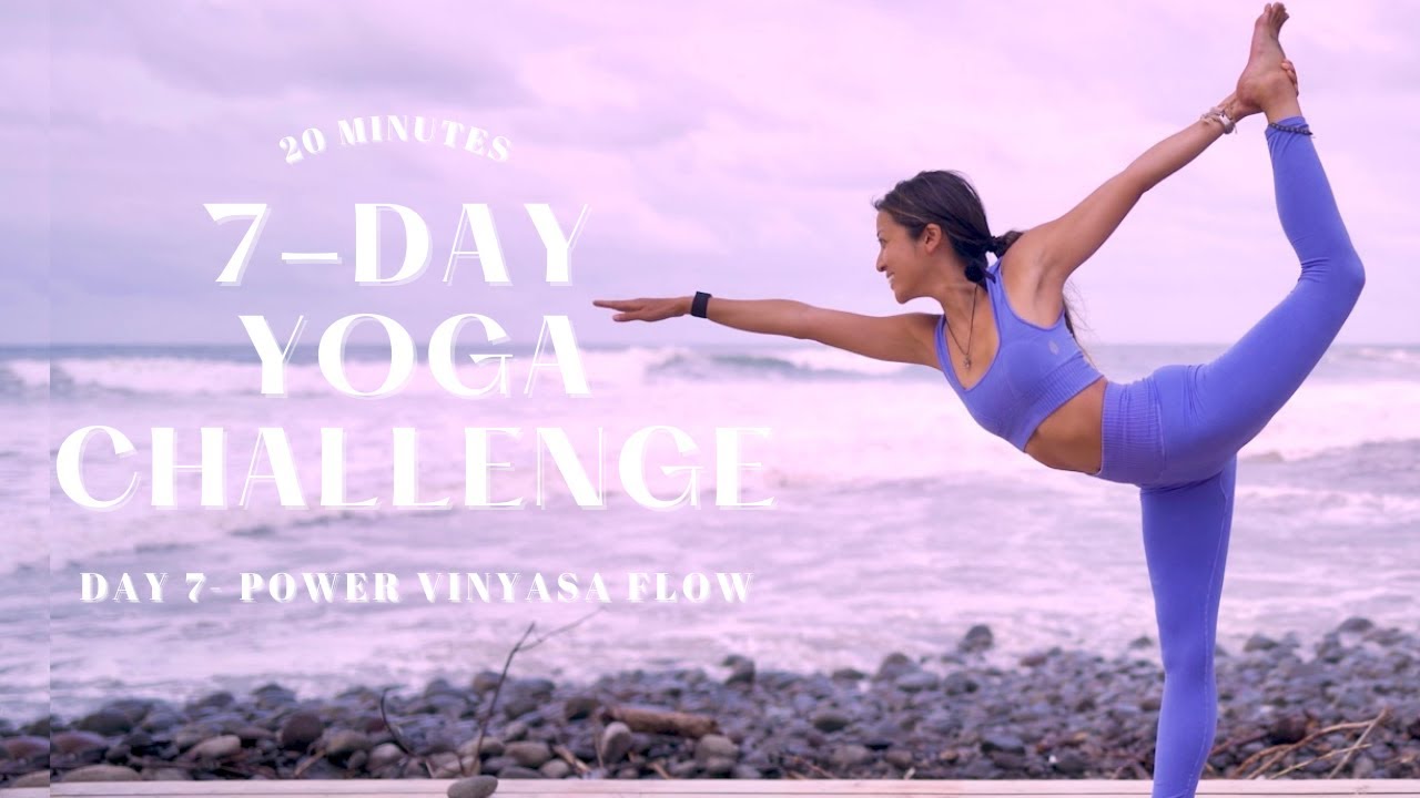 Day 7- Power Vinyasa Flow | 7 Day Yoga Challenge | Tracy Bui - YouTube