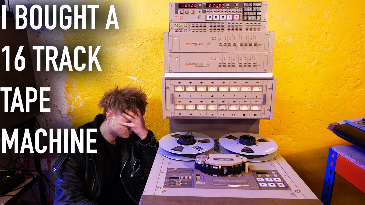 What Was I Thinking.. I BOUGHT A 16 TRACK STUDIO REEL TO REEL. - YouTube