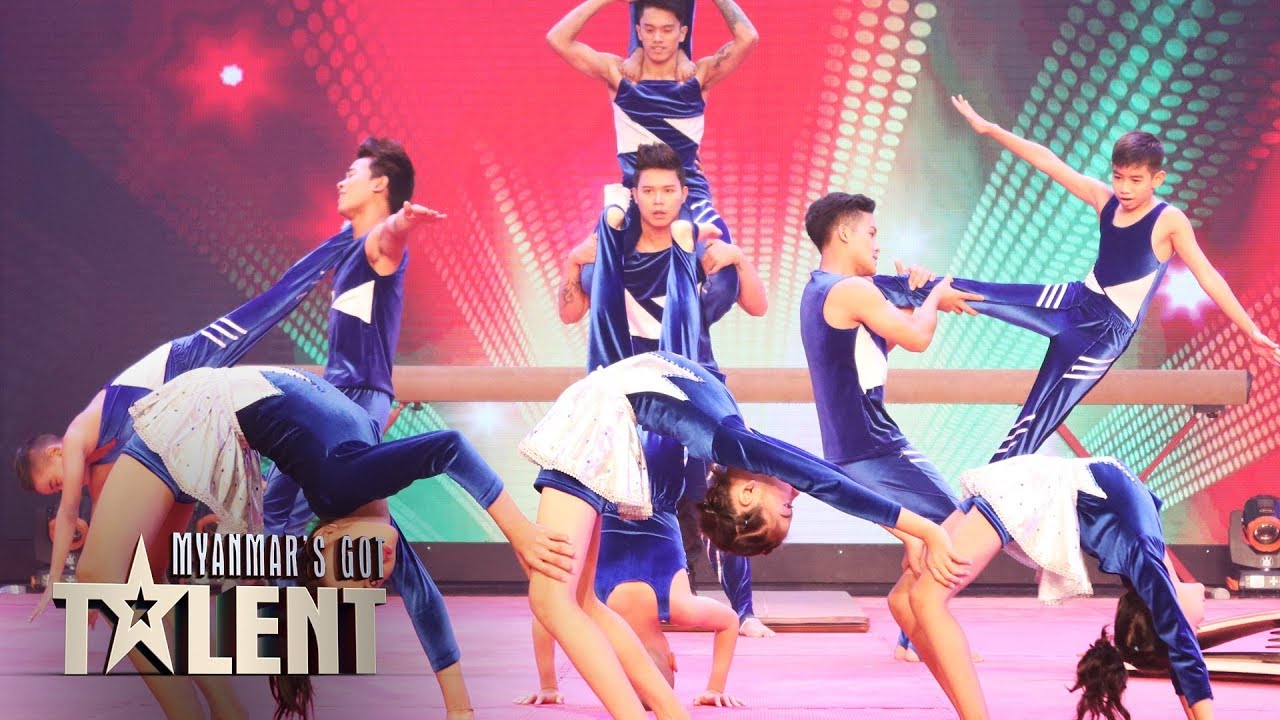 Mdy Gymnastis: Final | Myanmar's Got Talent 2018 - YouTube