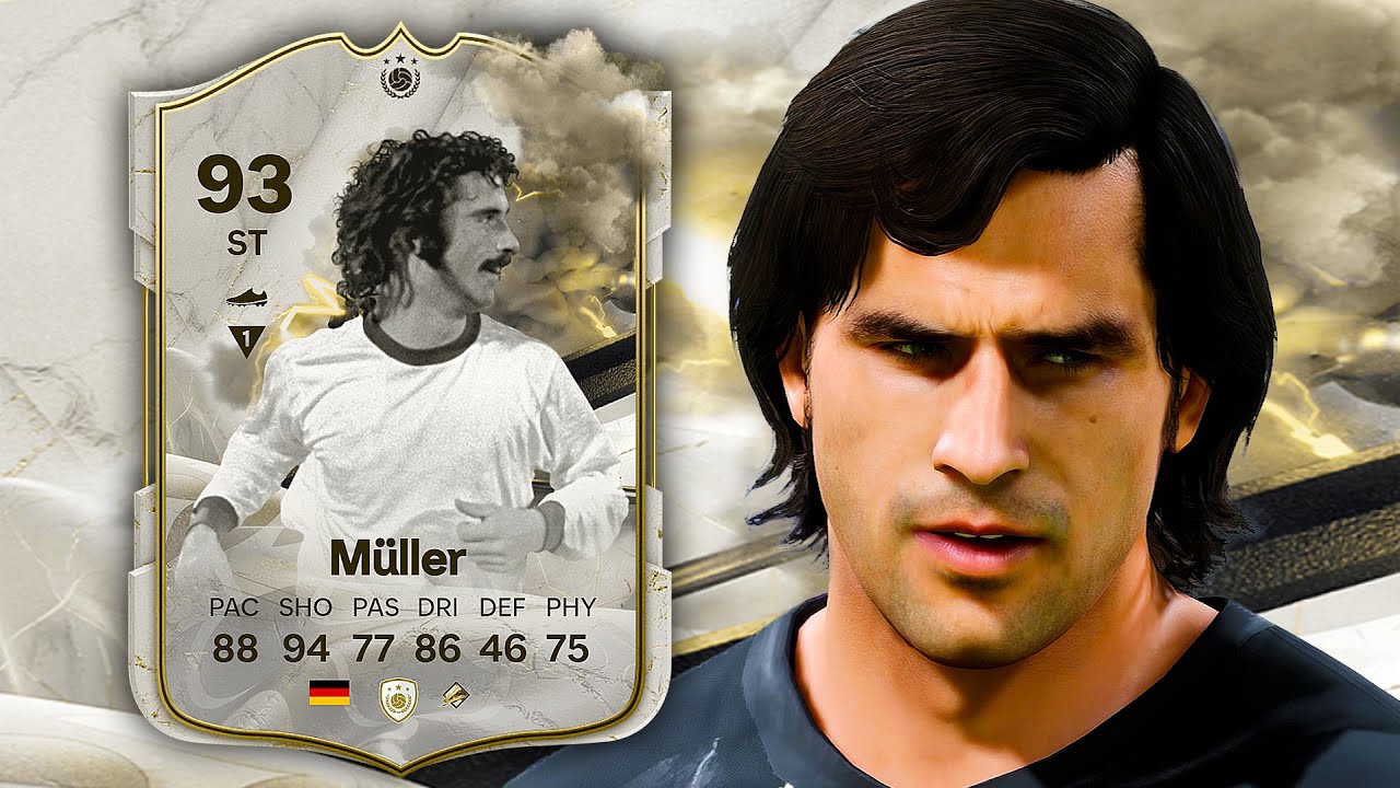 93 Thunderstruck Icon Muller Player Review - EA FC 24 - YouTube