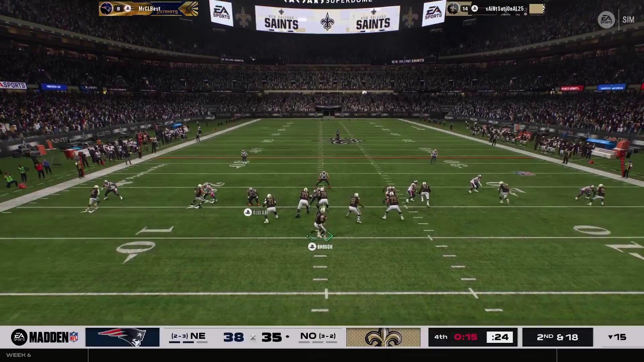 M26 Real Lyfe Franchise S1 Wk5 Vs Saints - YouTube
