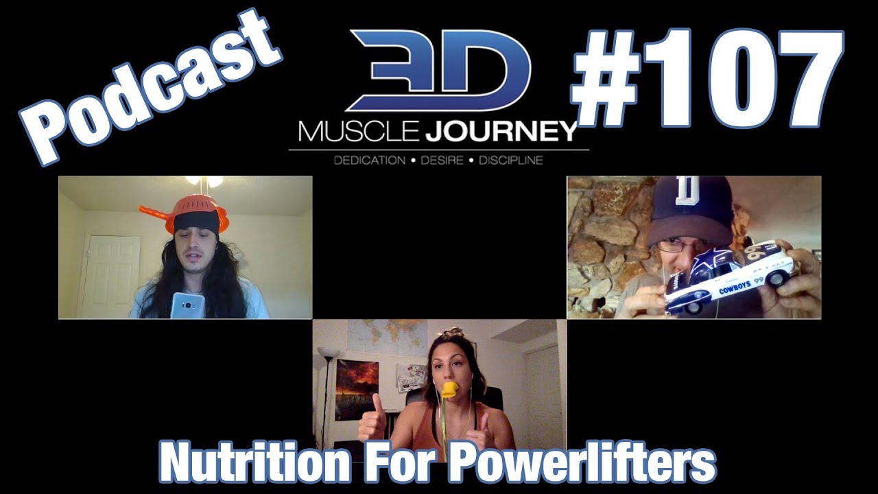 3DMJ Podcast #107: Nutrition For Powerlifters - YouTube