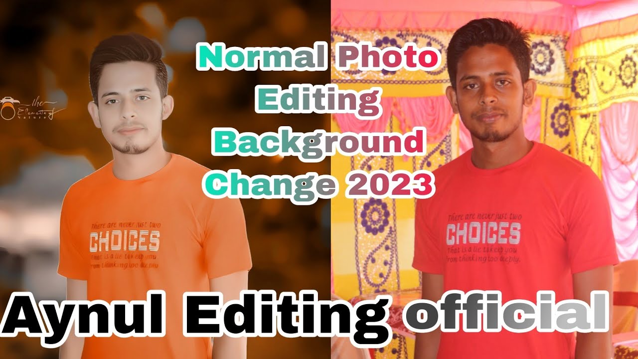 How To | Normal Photo Editing | 2023 | #Aynul #editing #official - YouTube