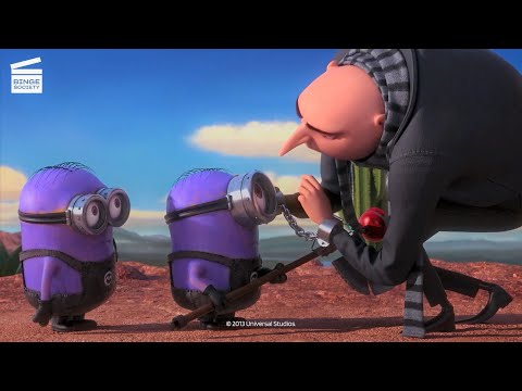 Despicable Me 2 | Purple Minion Infiltration | Cartoon For Kids - YouTube