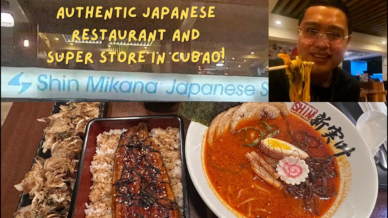 Shin Mikana Japanese Restaurant in Cubao - YouTube