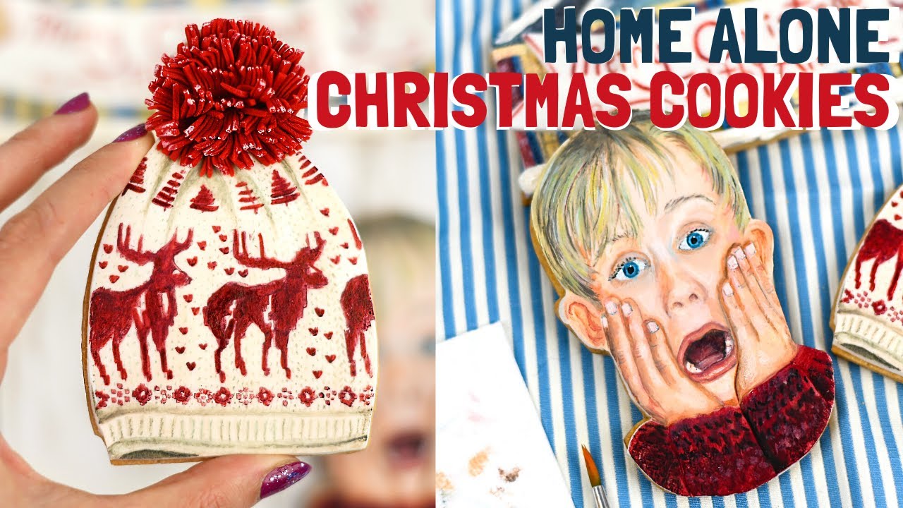 Home Alone Inspired Christmas Cookies - YouTube