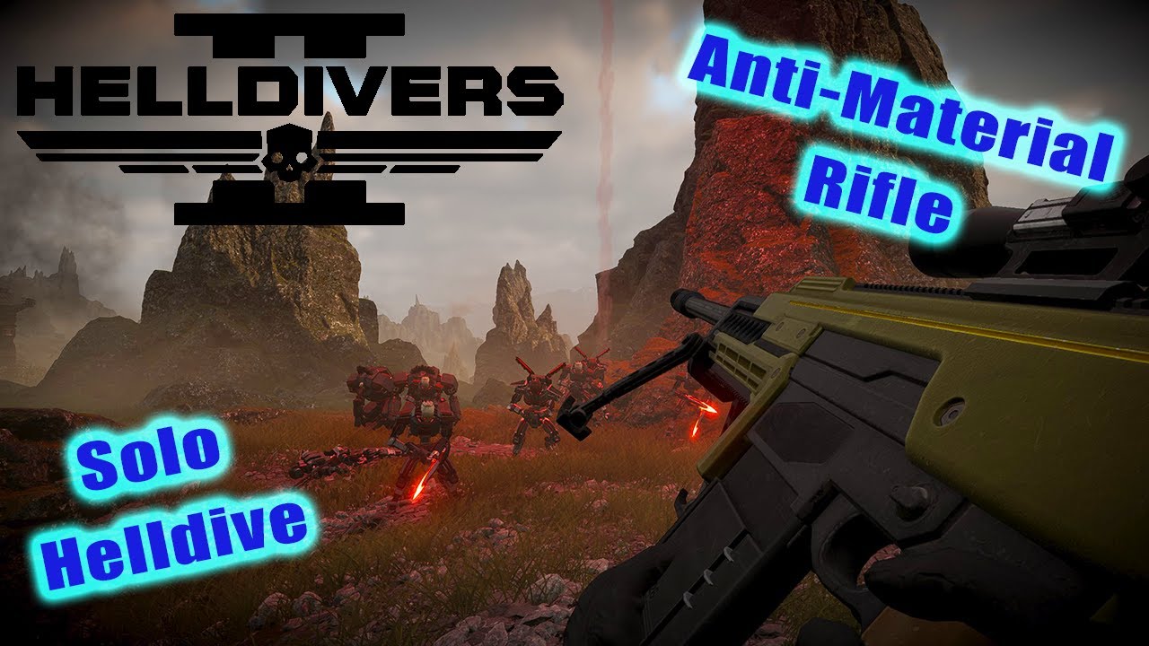Helldivers 2 - The AMR Destroys The Automatons (Solo Helldive) (Mostly Clear) (No Deaths) - YouTube