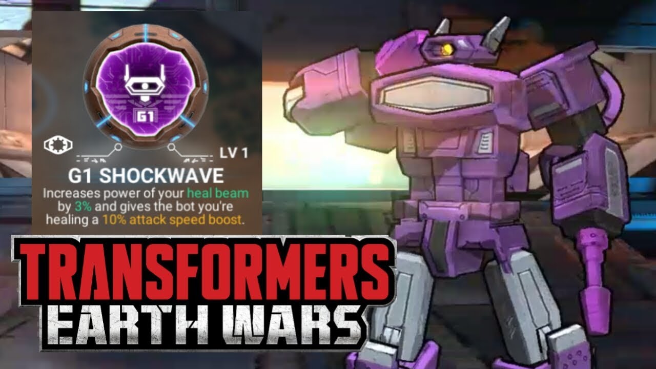 G1 SHOCKWAVE'S POWER CORE CHIP - TRANSFORMERS: EARTH WARS - YouTube
