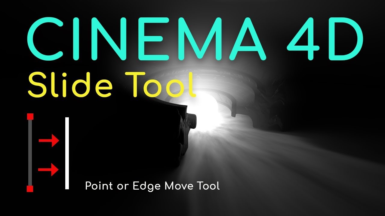 Cinema 4d: Slide tool for modeling tutorial - YouTube