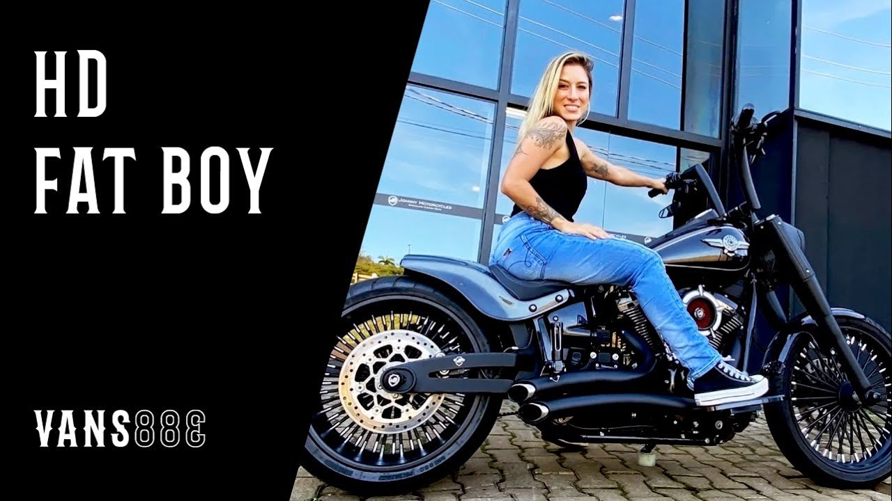 CUSTOMIZAÇÃO HD FAT BOY (2018) - Johnny Motorcycles - YouTube