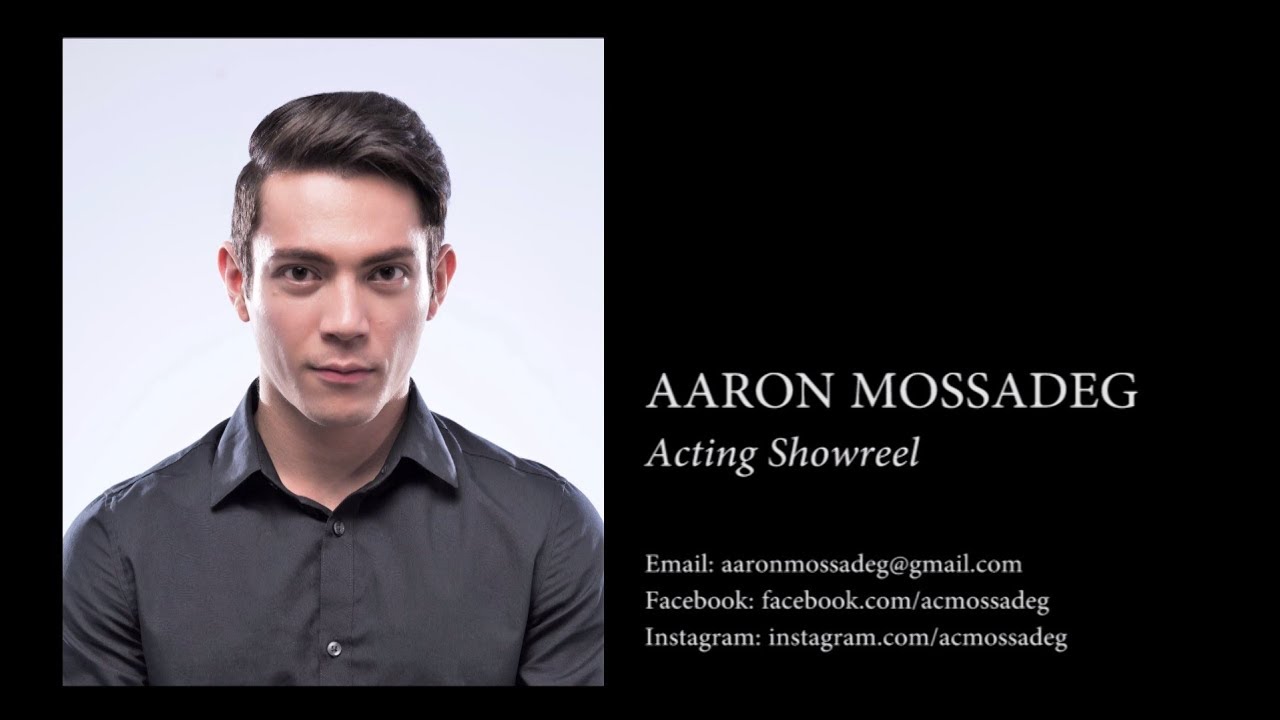 Aaron Mossadeg - Acting Showreel - YouTube