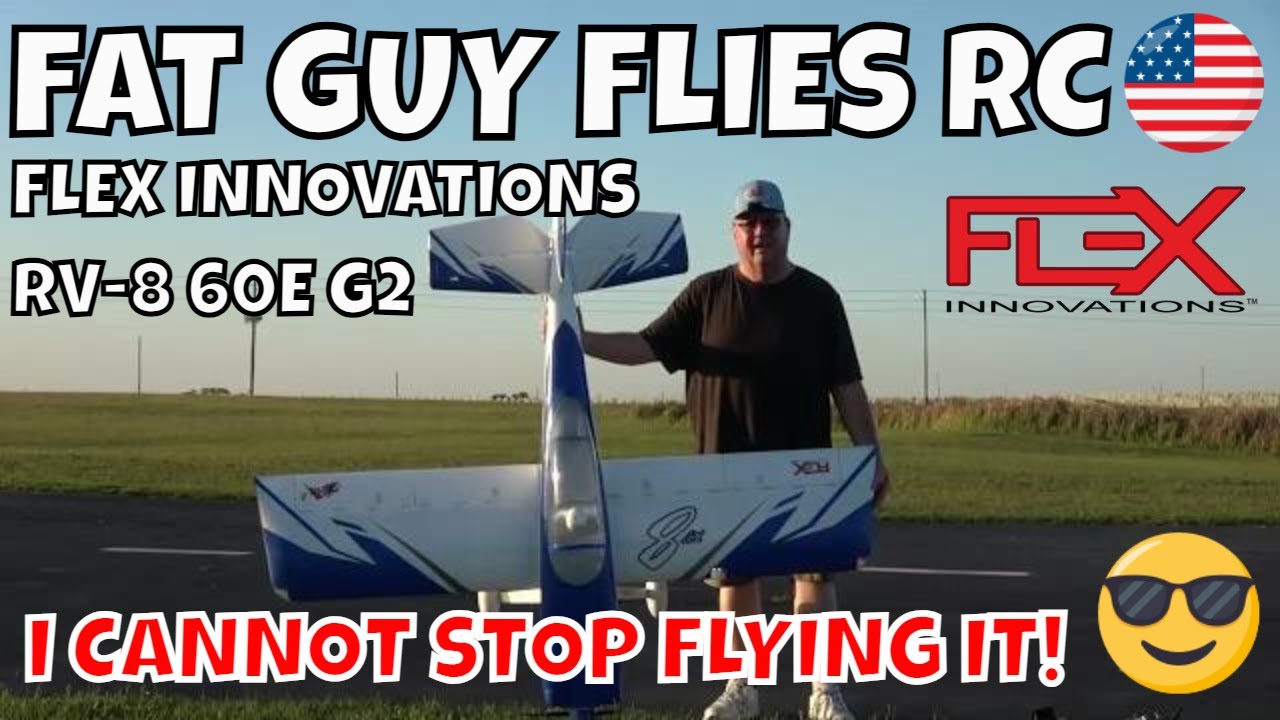 FLEX INNOVATIONS RV-8 60E G2 AND YET ANOTHER FLIGHT!! BY FGFRC - YouTube