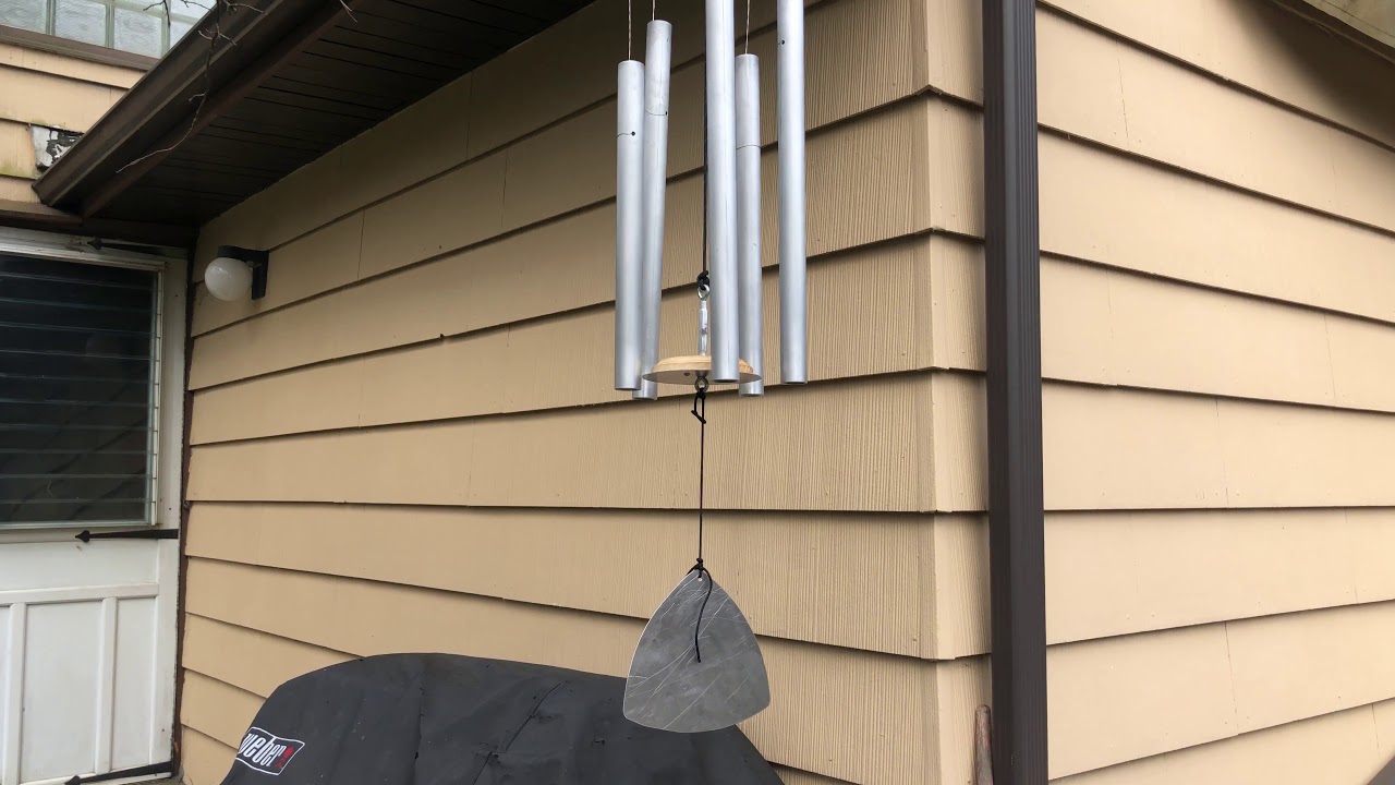 Final Installation - DIY Wind Chimes - YouTube