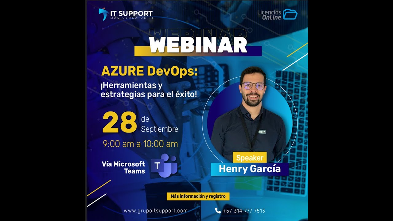 WEBINAR AZURE DevOps Herramientas y Estrategias para el Éxito - YouTube