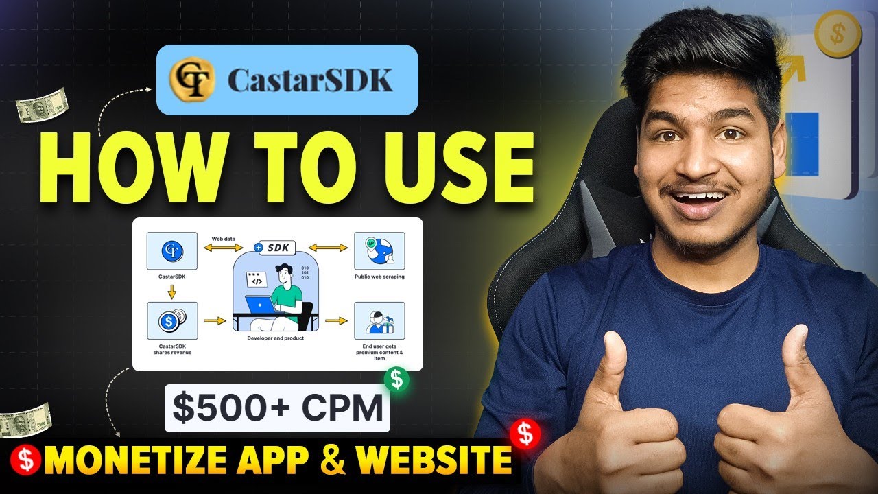 Monetize Your App & Website With Caster SDK 🤑 How To Use Caster SDK ...