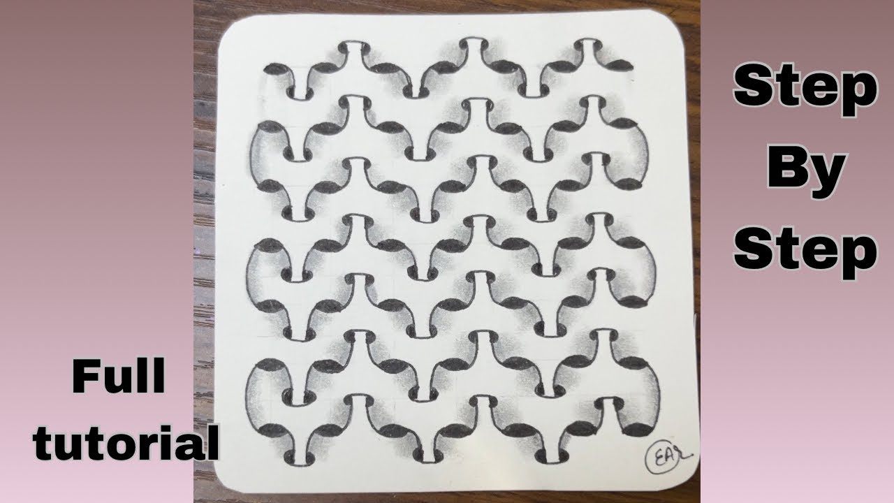 Amazing And Beautiful Chorus Pattern | Drawing Tutorial For Beginners ...