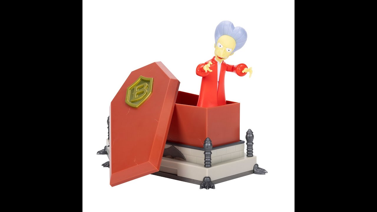 Jakks Pacific The Simpsons Vampire Mr. Burns 31 Horror Toys in 31 Days ...