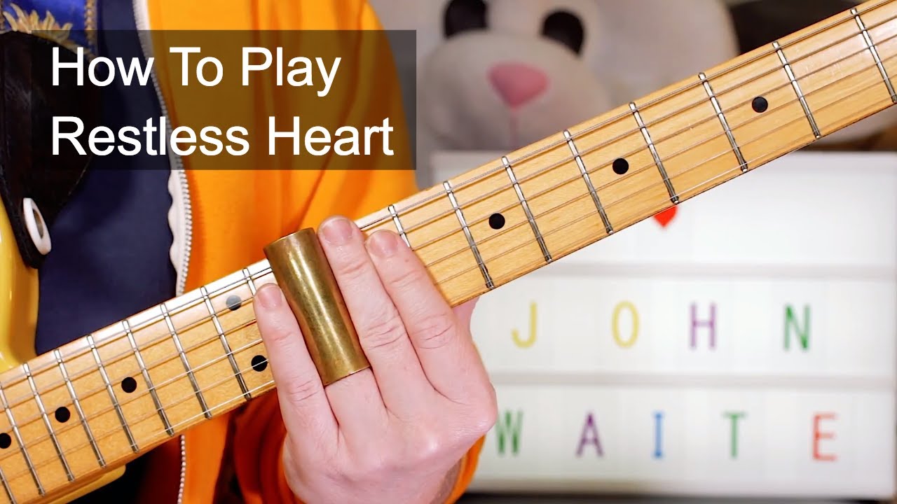 'Restless Heart' John Waite Guitar Lesson - YouTube