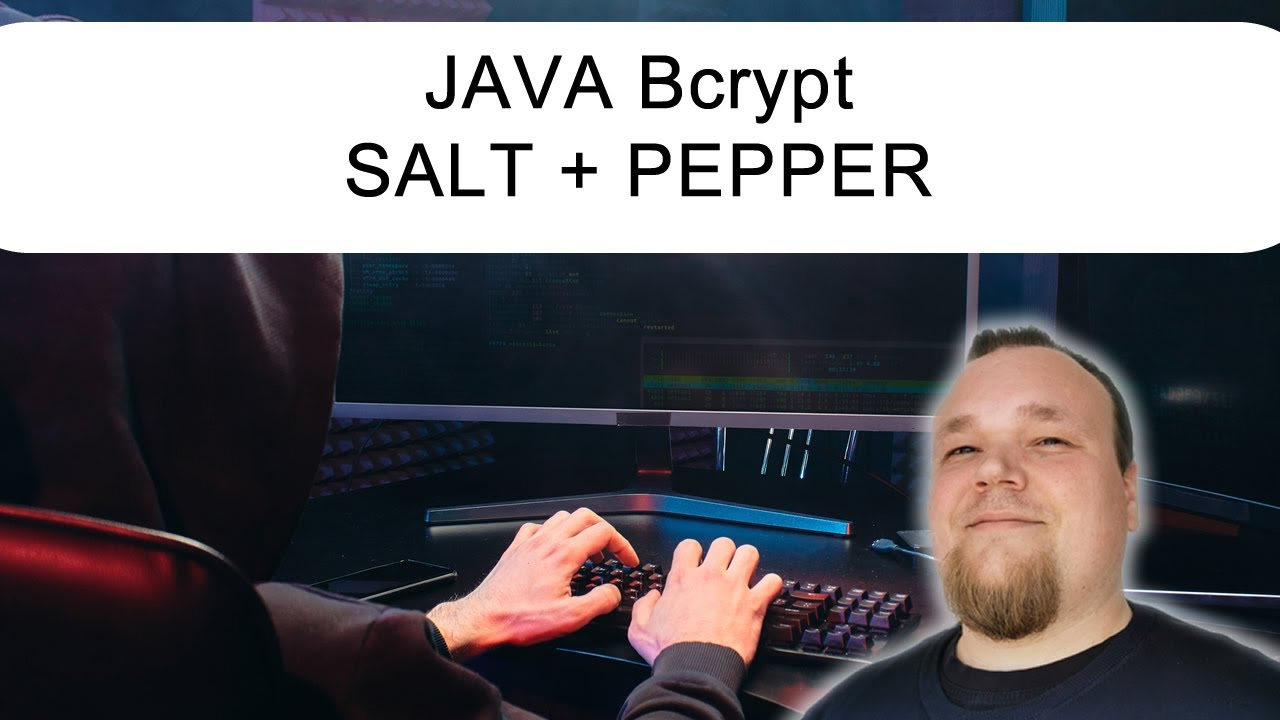 Java Bcrypt Example Salt Pepper Youtube