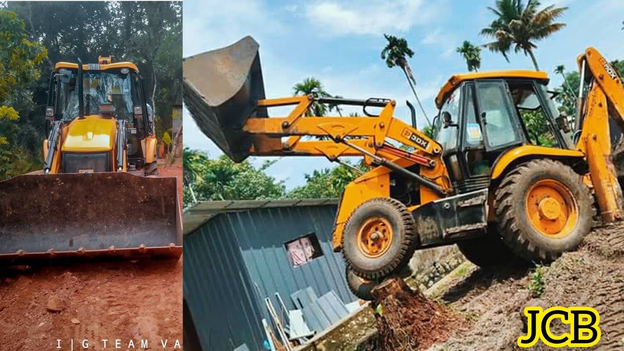 Jcb ഡ്രൈവർമാരുടെ driving മരണമാസ് ആണ് മകളെ | jcb and lorry | yellow ...