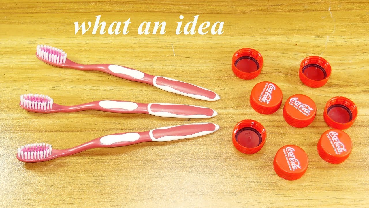 Best out of waste crafts idea from waste plastic bottle caps | Best ...