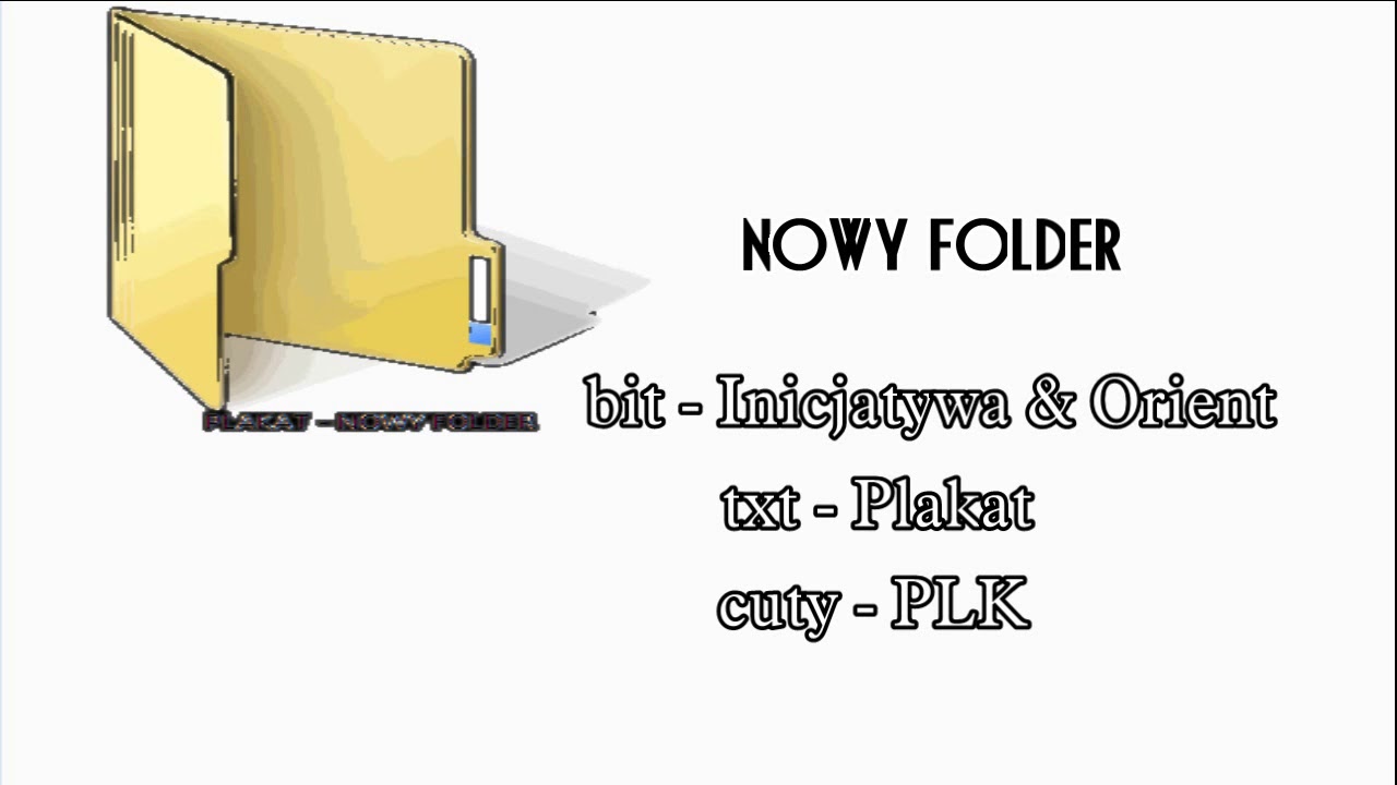 PLAKAT - NOWY FOLDER / NOWY FOLDER - YouTube