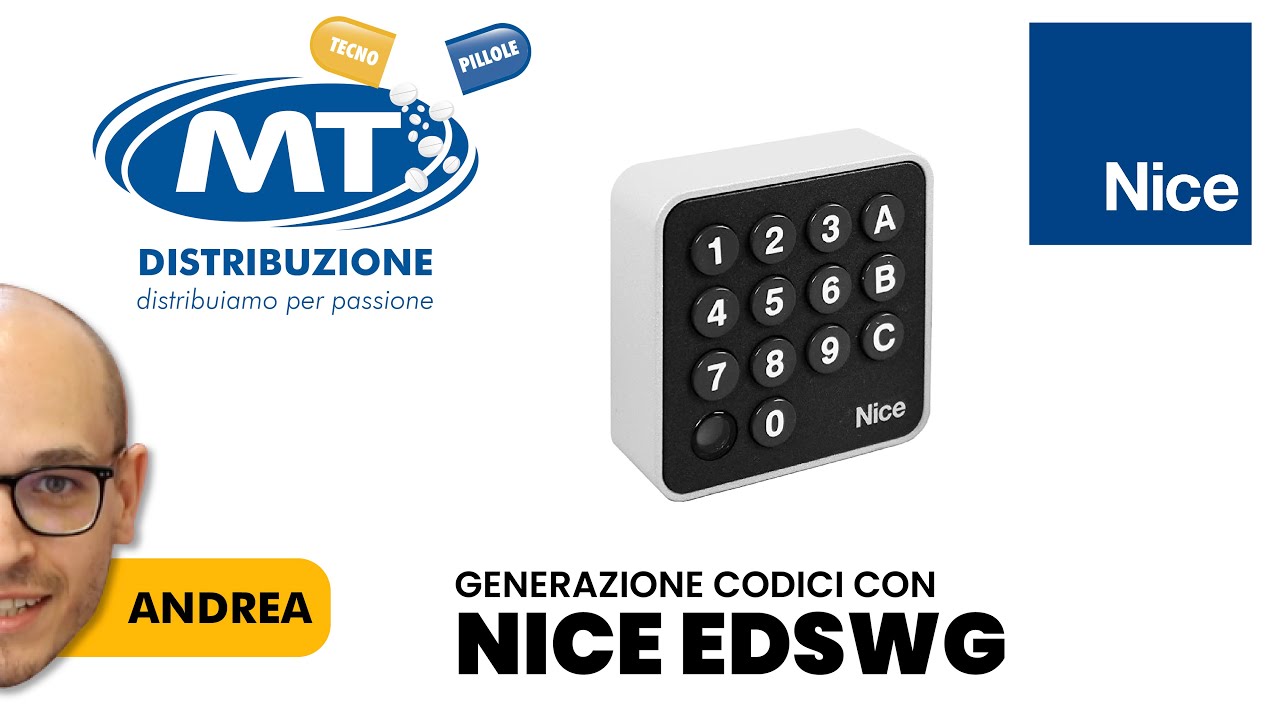 Configurazione tastiera EDSWG - Nice | MT Tecnopillole! - YouTube