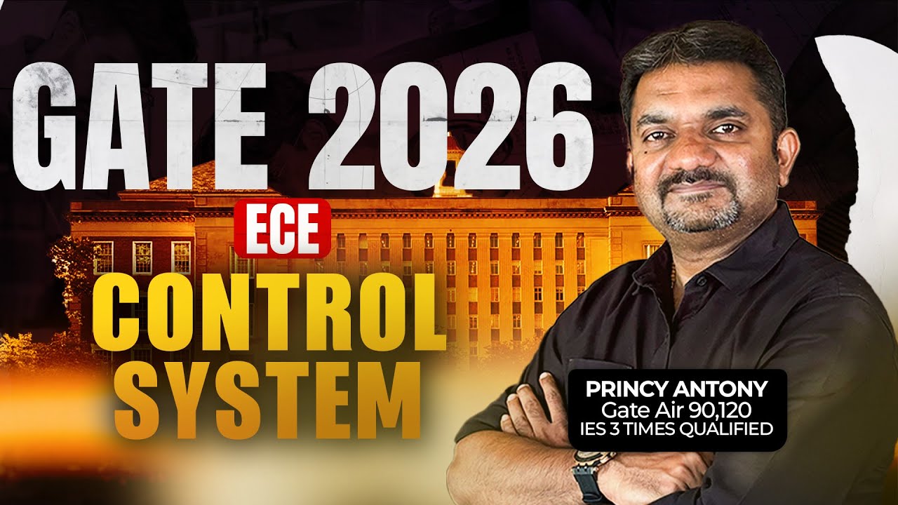 CONTROL SYSTEM | GATE 2026 | FREE LIVE | GATE 1ST RANK മേടിക്കണ്ടേ ...