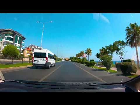 ANTALYA ALANYA KESTEL, MAHMUTLAR ,KARGICAK ROAD 2019 GOPRO