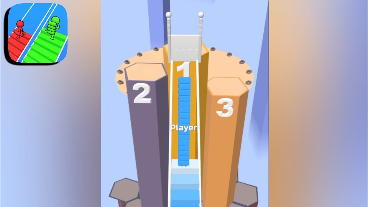 Bridge Race - All Levels Gameplay Android (Levels 6-10) - YouTube