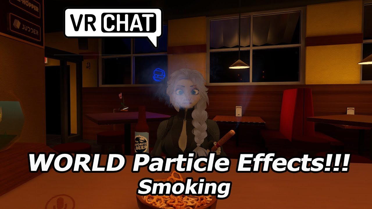 VRChat Smoking Particle Effects - World Space Tutorial - YouTube