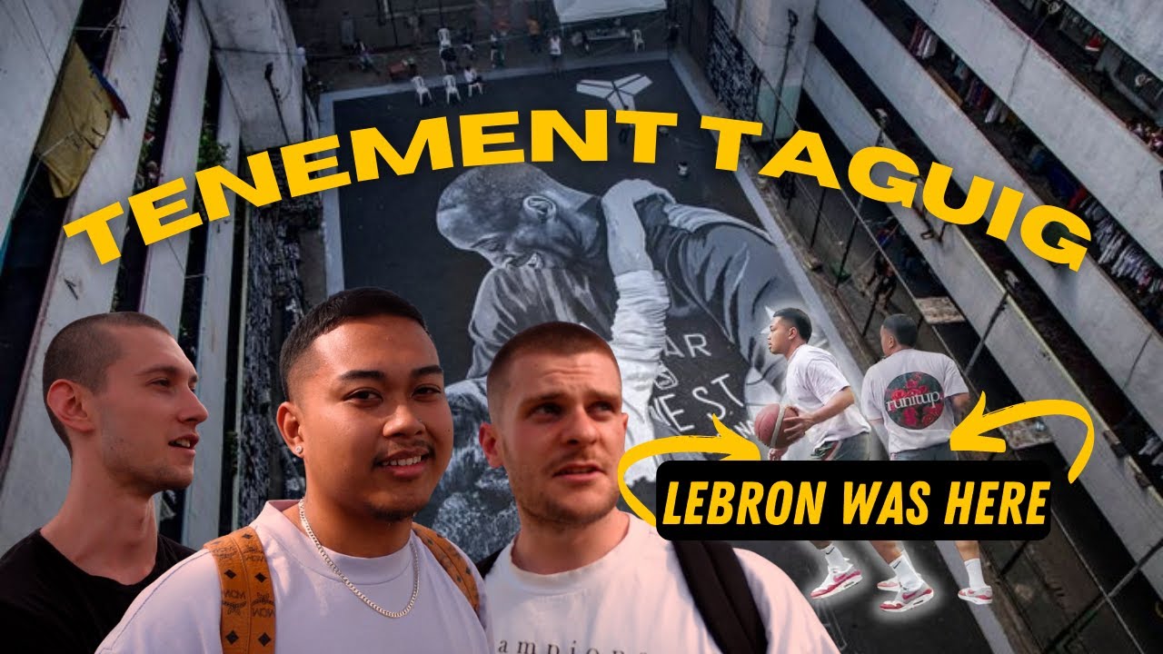 Playing Basketball at the WORLD FAMOUS Tenement Basketball Court Taguig ...