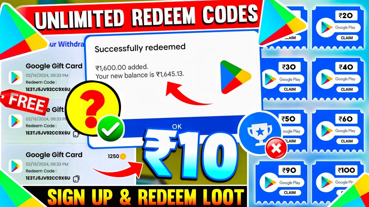 TaskWask | Free Redeem Code | Google Play Redeem Code App | Free Redeem Code App | Redeem Code ...