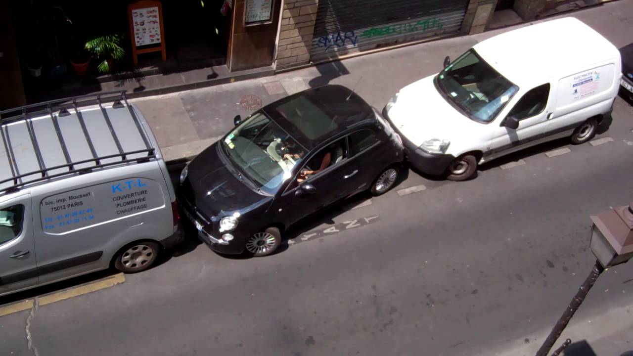Parisian 8 point turn - YouTube