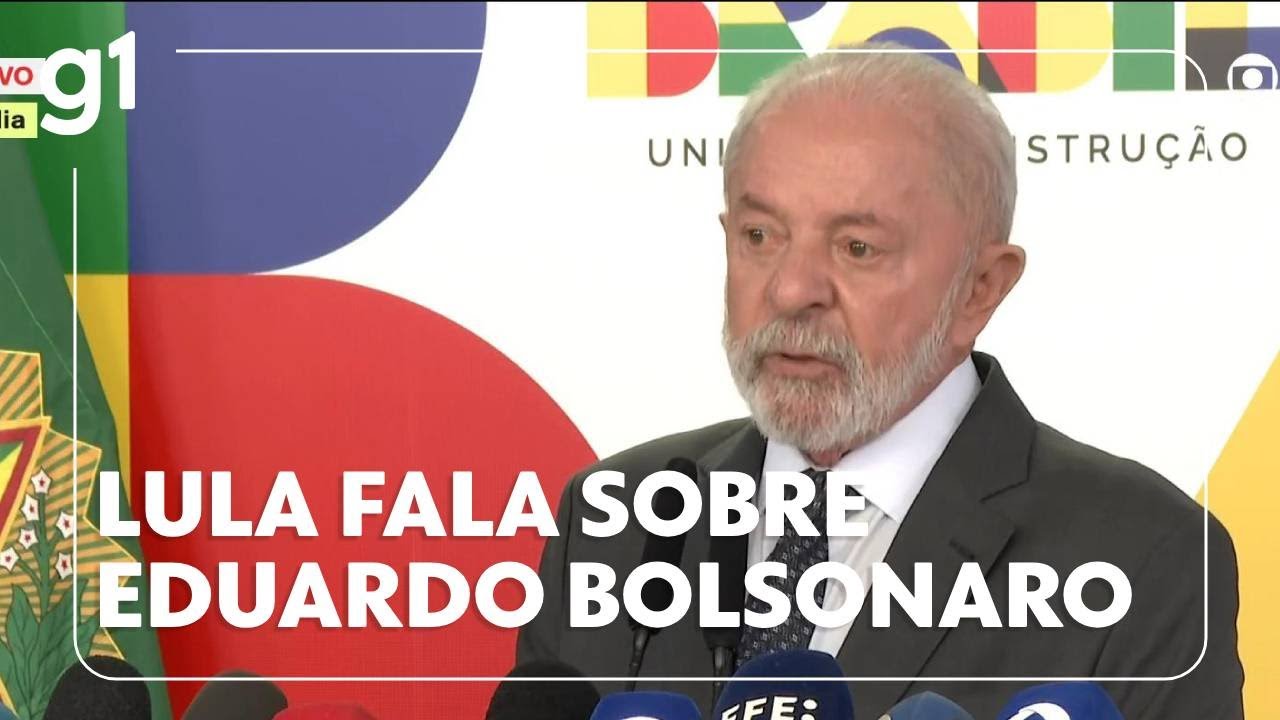 Lula sobre Eduardo Bolsonaro: 'O pai dele quando nega... não nega os ...