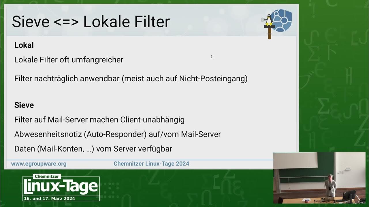 Chemnitzer Linux Tage 2024 - Vortrag von Stefan Unverricht (Community-Manager, EGroupware GmbH ...