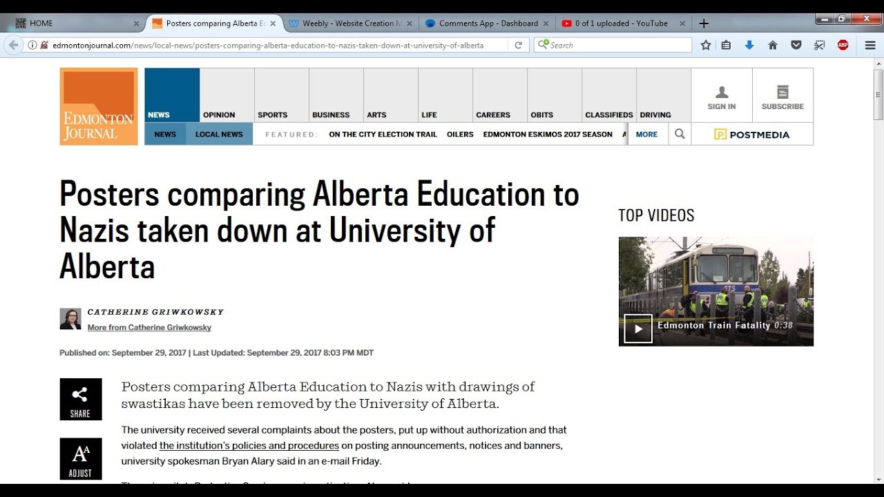 I made the news + reading academic hate mail - YouTube