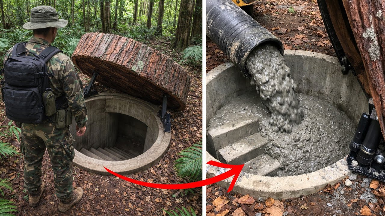 [Full Story] Military Found Secret Tree Stump Hatch, Saw What’s Beneath ...