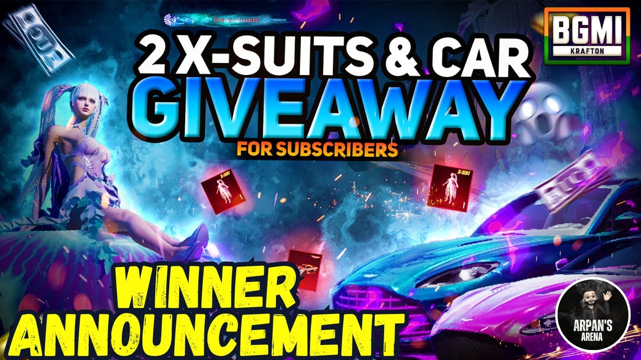 2 X-SUIT and Car Giveaway Winner Announcement | Watch this video to ...