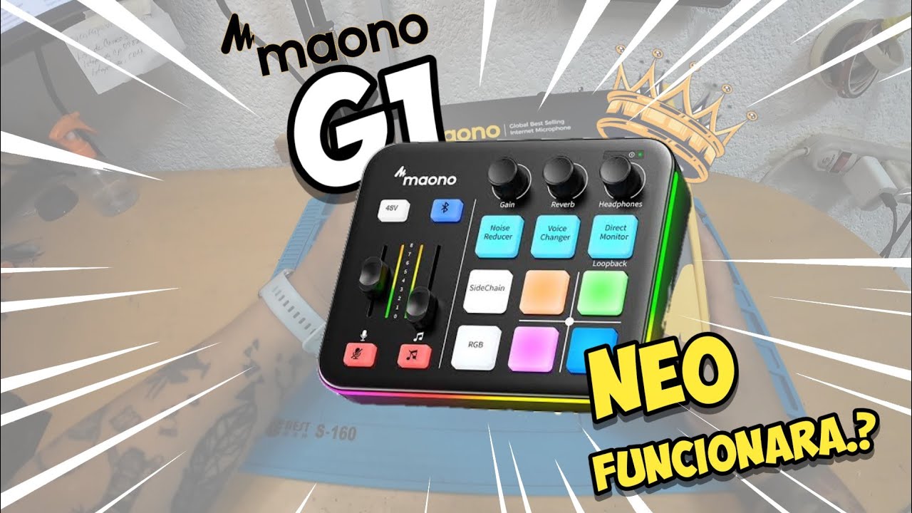 Mejora tus streams de AUDIO Maono G1 NEO el setup para gamer..! #maono ...