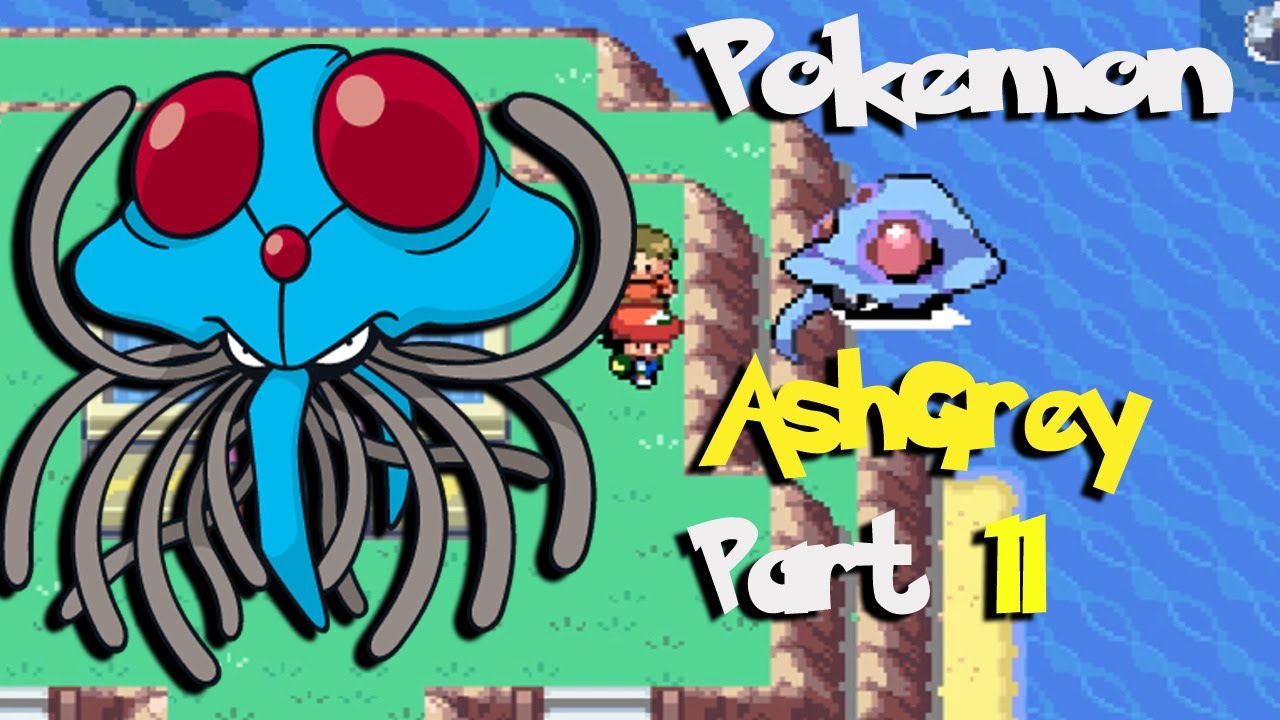 Pokemon Ash Grey - Episode 11 "Tentacool and Tentacruel" - YouTube