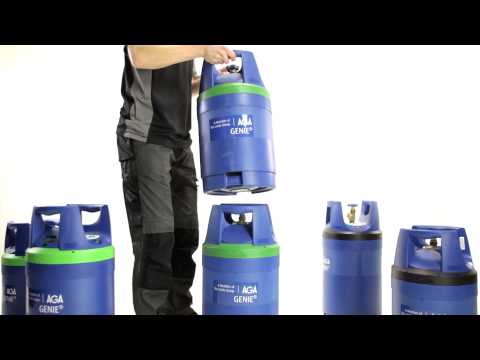 GENIE gas cylinder from Linde – Experience the magic!